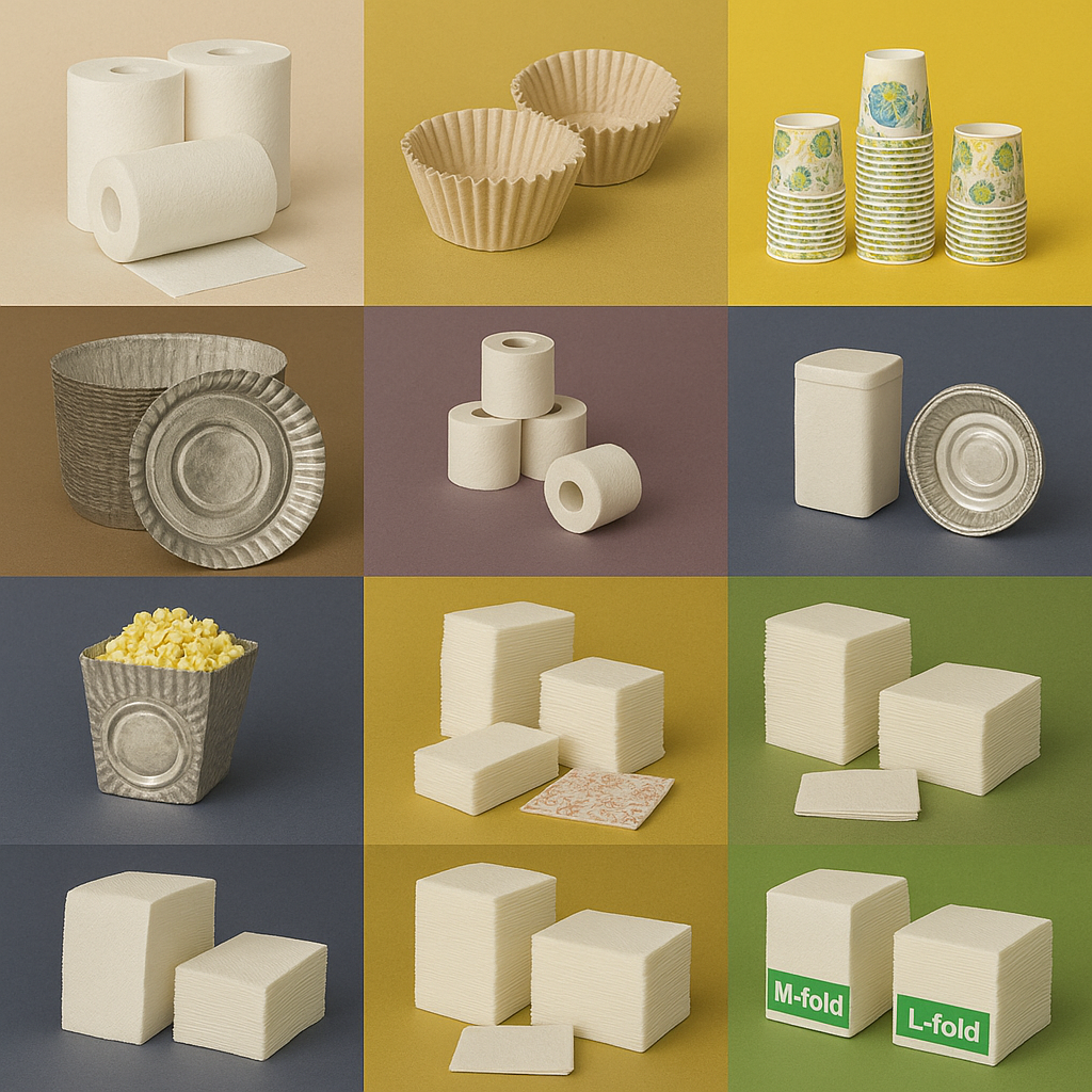 Kiran Paper Products | Premium Disposable Paper Products Manufacturer